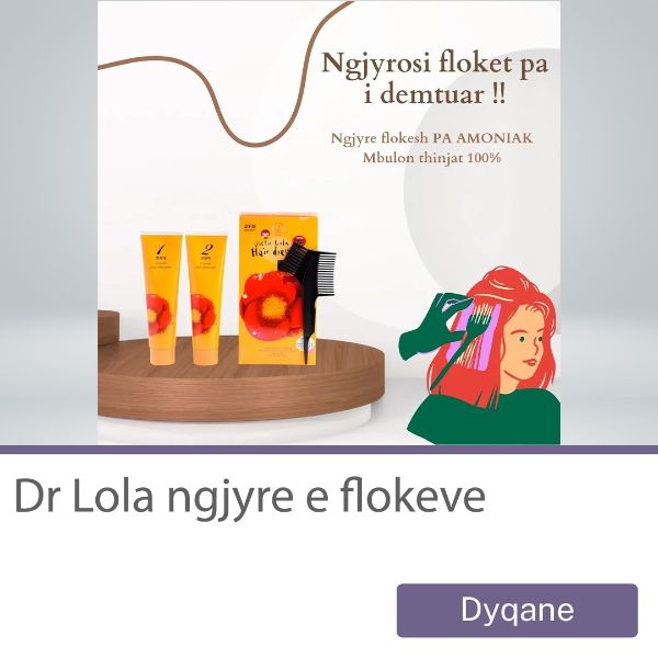 Dr Lola ngjyre e flokeve - Dyqani Marketplace