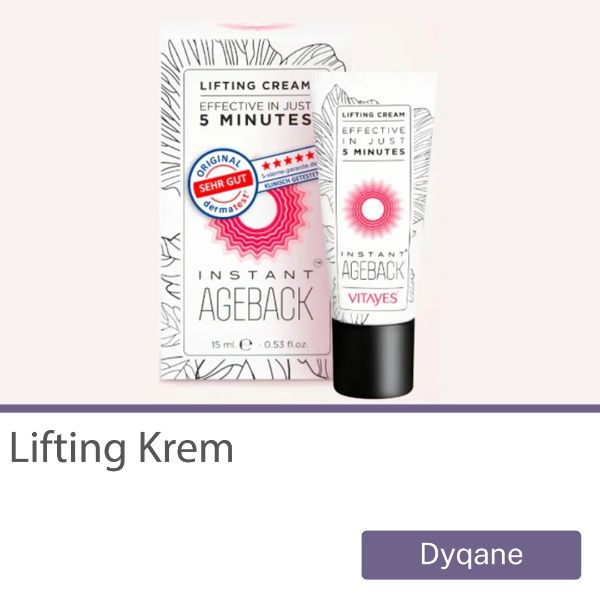 Lifting Krem INSTANT AGEBACK 15ml - Dyqani Marketplace
