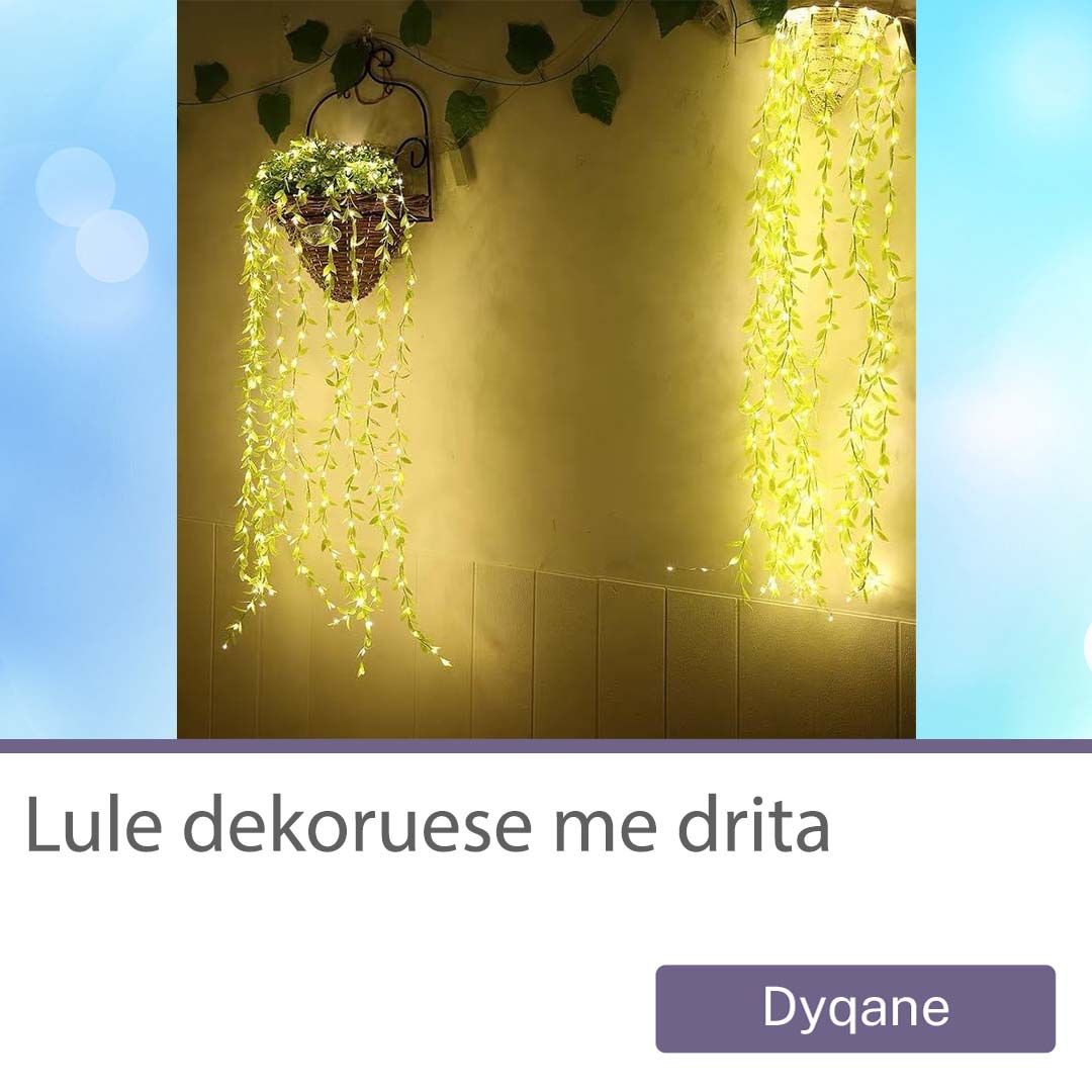 Lule dekoruese me drita - Dyqani Marketplace