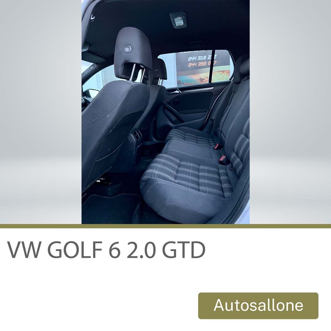 VW GOLF 6 2.0 GTD 2011 AUTOMATIK DSG F1 SOUND SYSTEM I DOGANUAR RKS ...