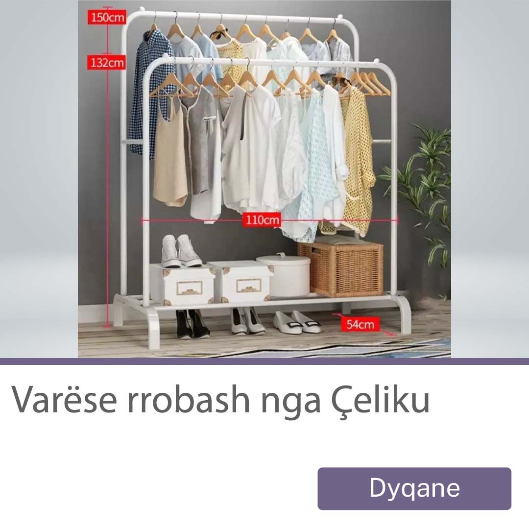 Varëse rrobash nga Çeliku 2she - Dyqani Marketplace