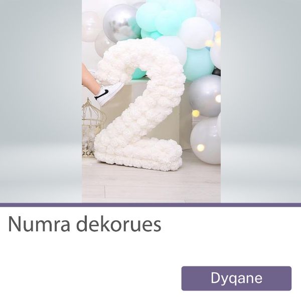 numra dekorues - Dyqani Marketplace